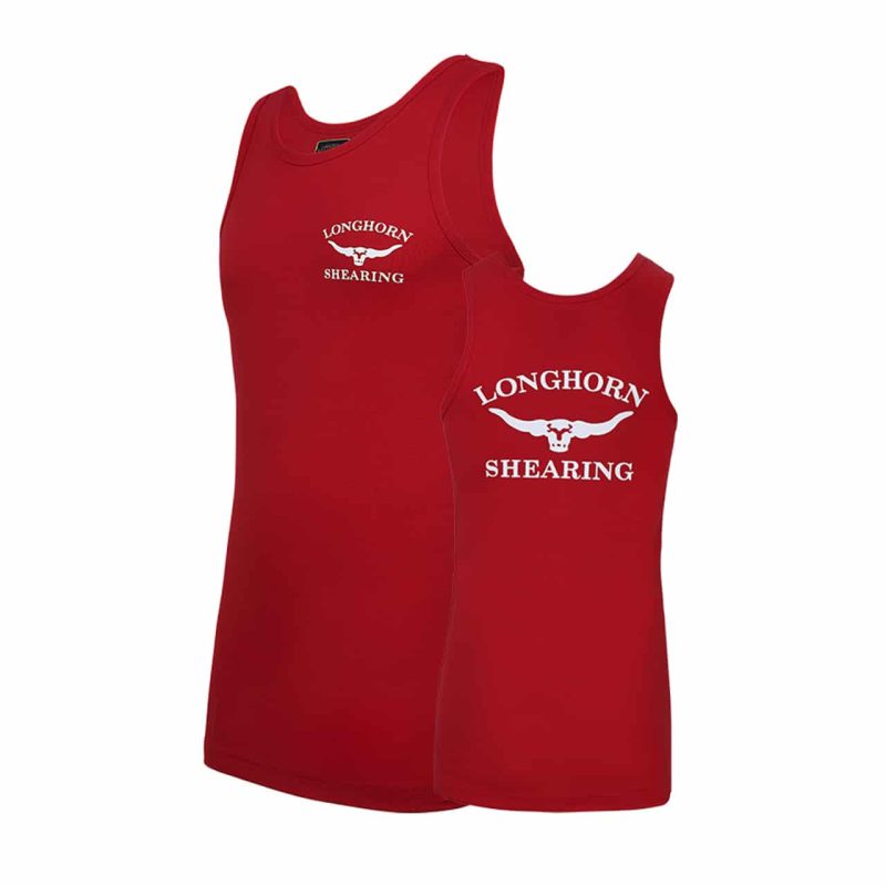 Horner Shearing Longhorn Shearing Singlet - Kington Farm Supplies ...